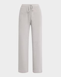 Theory Traceable Wool Slim Straight-Leg Trousers | Neiman Marcus