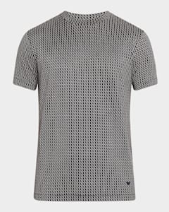 FRAME Men's Heavyweight Cotton Crewneck Classic Fit T-Shirt | Neiman Marcus