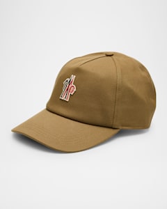 Moncler Grenoble Men's Logo Patch Baseball Cap | Neiman Marcus