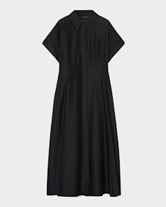 Marina Rinaldi Plus Size Ginosa Belted Cotton Maxi Shirtdress | Neiman ...