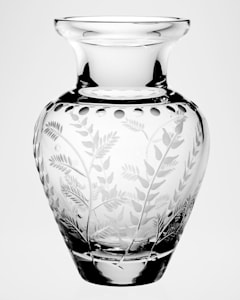 William Yeoward Crystal Fern Footed Vase | Neiman Marcus