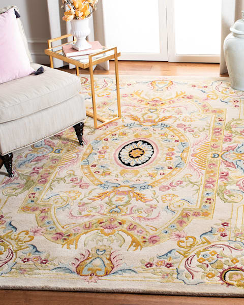 Eli Round Hairhide Rug, 8' Round | Neiman Marcus