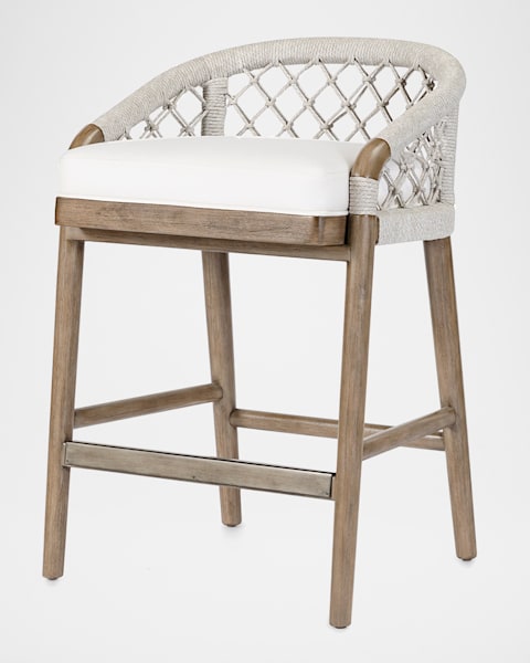 Palecek Bartley Swivel Counter Stool, 24" | Neiman Marcus