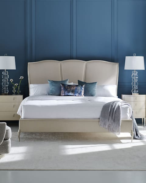 Caracole Soft Embrace King Bed | Neiman Marcus