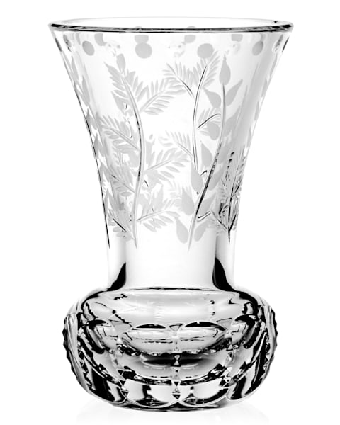 William Yeoward Crystal Fern Footed Vase | Neiman Marcus