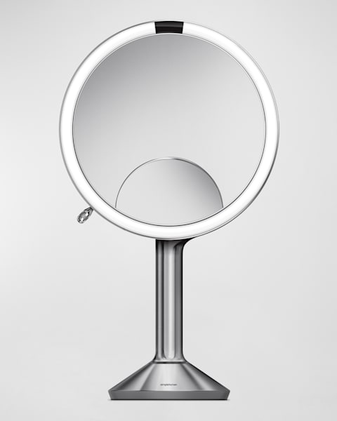 simplehuman Trio Max Sensor Makeup Mirror, Brushed | Neiman Marcus