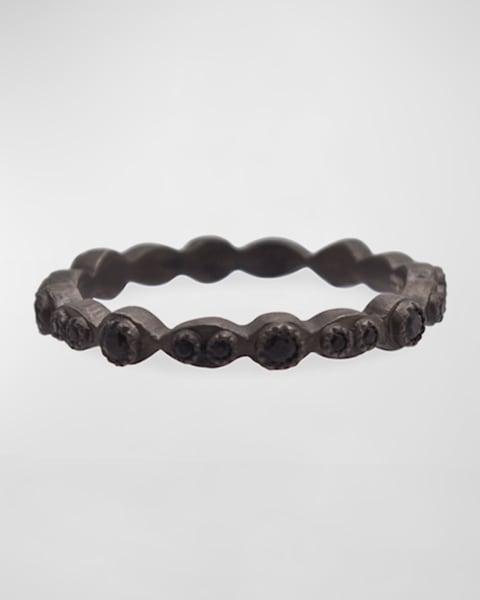 Armenta Old World Jade Enamel Scalloped Band | Neiman Marcus