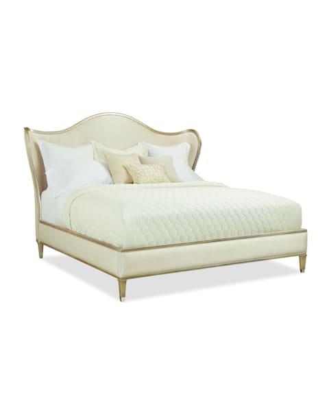 Caracole Soft Embrace King Bed | Neiman Marcus