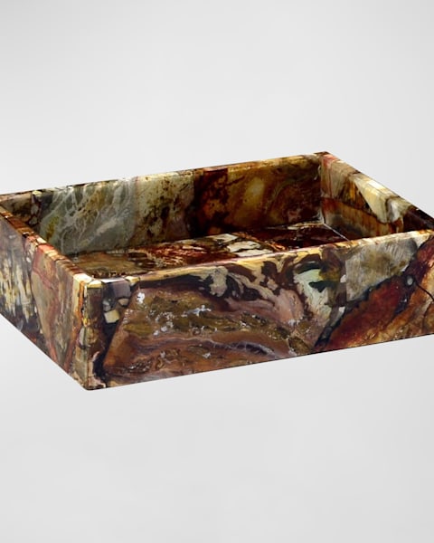 Mike & Ally Ombre Boutique Tissue Box Cover | Neiman Marcus