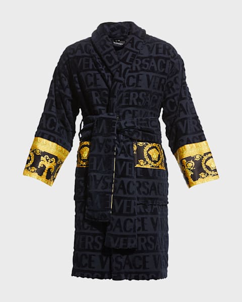 Majestic International Men's Crossroads Jacquard Shawl Robe | Neiman Marcus