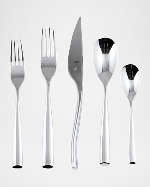 Mepra Linea Ice 5-Piece Flatware Set | Neiman Marcus