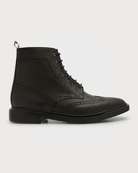 Allen Edmonds Men's Dallas Leather Western Roper Boots | Neiman Marcus