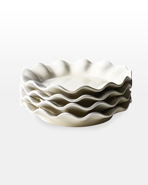 Coton Colors Buffalo Ruffle Dinner Plate | Neiman Marcus