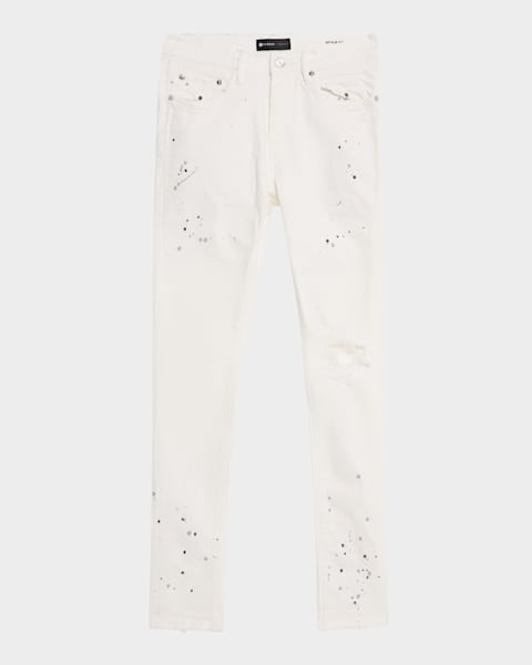 Ksubi Men's Bronko Polar Trashed Jeans | Neiman Marcus