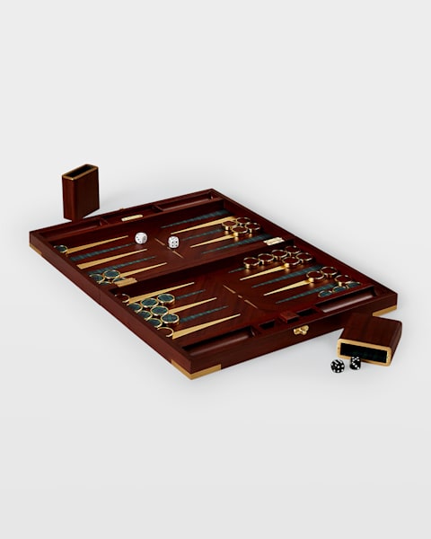 Jonathan Adler Leopard Backgammon Set | Neiman Marcus