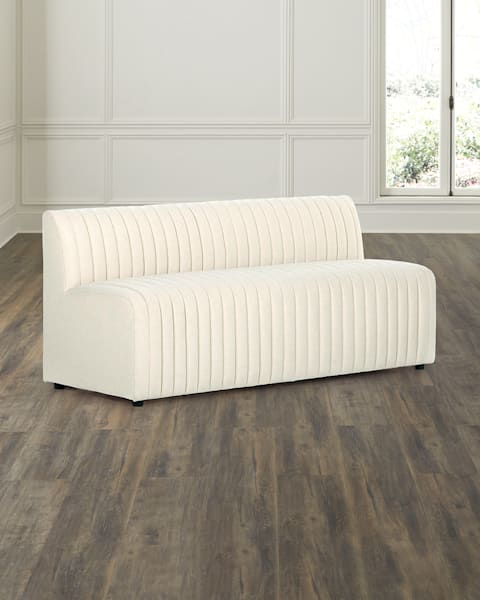 Four Hands Navi Upholstered Boucle Bench | Neiman Marcus