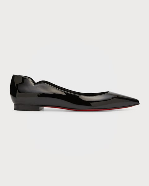 Rag & Bone Spire Leather Mary Jane Ballerina Flats | Neiman Marcus