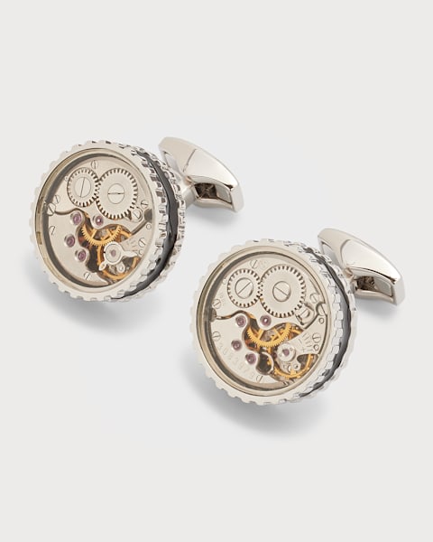 Cufflinks Inc. Men's Watch Movement Cufflinks | Neiman Marcus