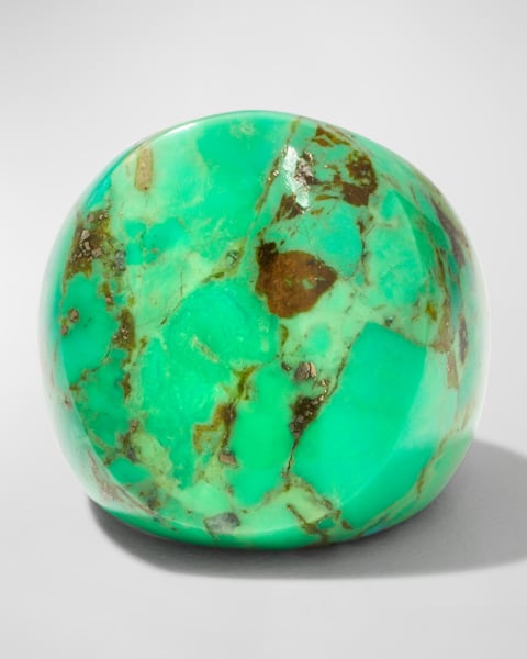 NEST Jewelry Carved Turquoise Statement Ring | Neiman Marcus