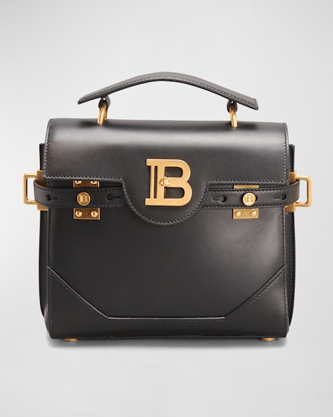 Balmain B Army Camera Bag in Canvas and Leather | Neiman Marcus