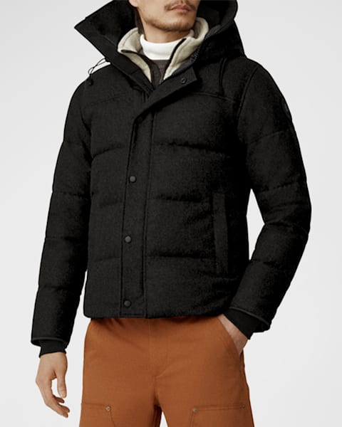 Canada Goose Men's Wyndham Parka w/ Removable Hood | Neiman Marcus