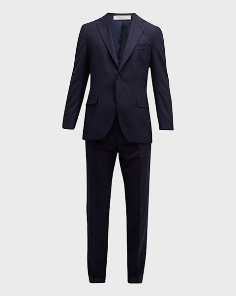 Boglioli Men's Solid Wool Suit | Neiman Marcus