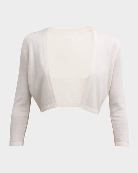 Neiman Marcus Cashmere Collection Cashmere Classic V-Neck Sweater ...