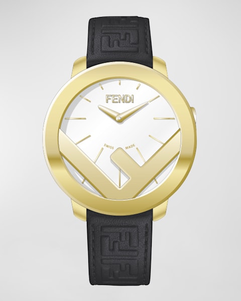 Fendi O’Lock Gourmette Watch, Two Tone | Neiman Marcus