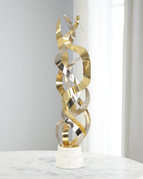 Global Views Swirl Sculpture | Neiman Marcus
