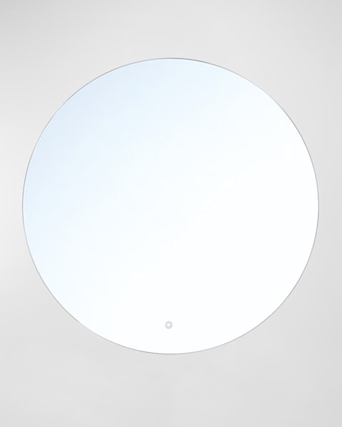 24" Round Capiz Mirror Designed By J. Kent Martin | Neiman Marcus