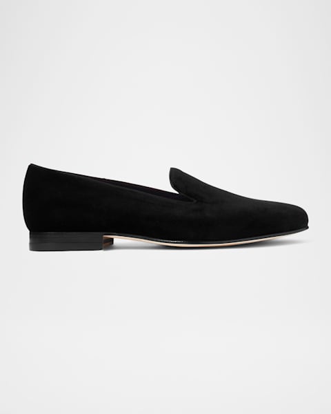 Ralph Lauren Purple Label Men's Welington Waxed Calfskin Loafers ...