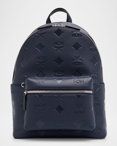 MCM Men's Lauretos Himmel Drawstring Backpack | Neiman Marcus