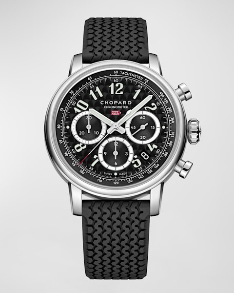 Chopard Mille Miglia 40mm Classic Chronograph Blue Dial Watch | Neiman ...