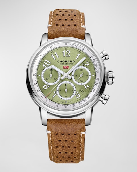 Chopard Mille Miglia 40mm Classic Chronograph Red Dial Watch | Neiman ...