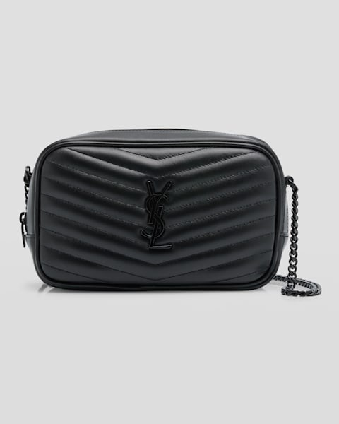 Saint Laurent Lou Medium Camera Crossbody Bag in Quilted Leather ...