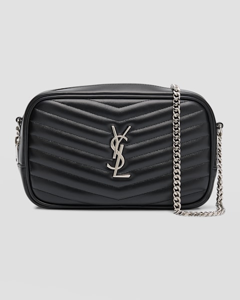 Saint Laurent Lou Medium Camera Crossbody Bag in Quilted Leather ...