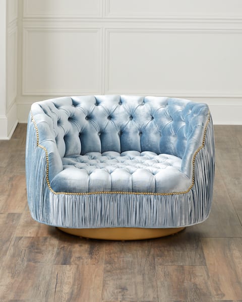 Haute House Kylee Swivel Chair | Neiman Marcus