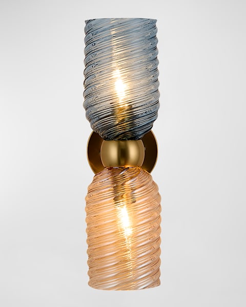 Allegri Crystal by Kalco Lighting Flint 5-Light LED Multi-Drop Pendant ...