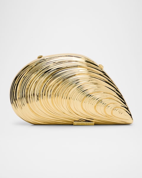SIMKHAI Monet Shell Clutch Bag | Neiman Marcus