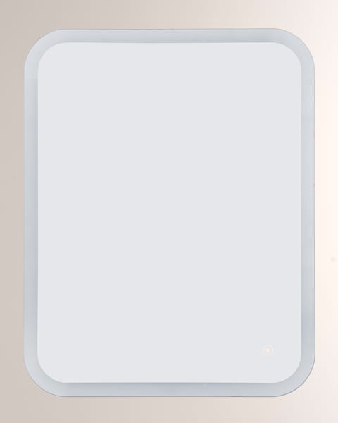 Surya Ceraon Golden Straight Sided Oval Mirror | Neiman Marcus