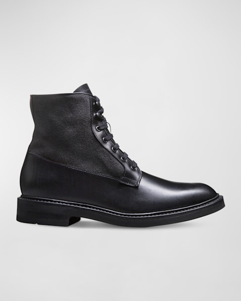Frye Men's Austin Suede Inside Zip Boots | Neiman Marcus