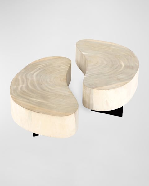 Arteriors Chaka Bunching Coffee Tables, Set of 2 | Neiman Marcus