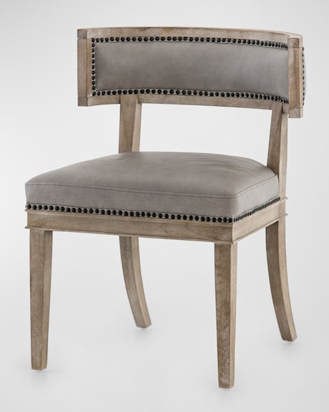 Four Hands Hawkins Leather Dining Chair | Neiman Marcus