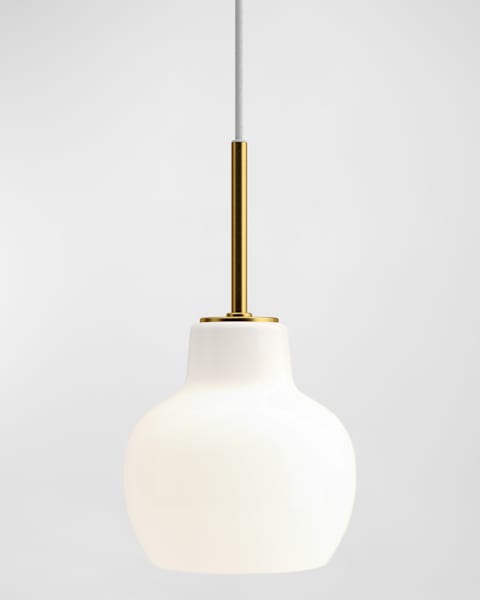 Four Hands Aldis 13" Pendant Light, Brushed Brass | Neiman Marcus