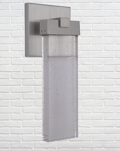 Allegri Crystal by Kalco Lighting Tapatta Outdoor 24” Led Wall Sconce ...