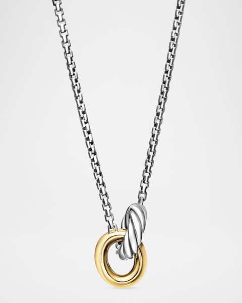 David Yurman Petite Helena Wrap Diamond Station Necklace in 18k Gold ...