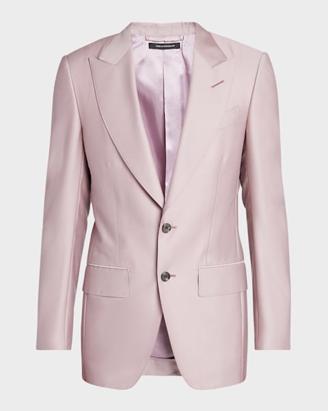 TOM FORD Men's Wool-Silk Velvet Cocktail Jacket | Neiman Marcus