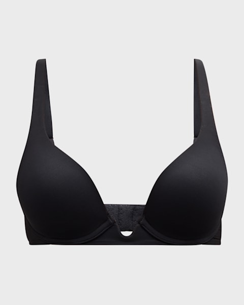Natori Feathers Contour Plunge Bra | Neiman Marcus