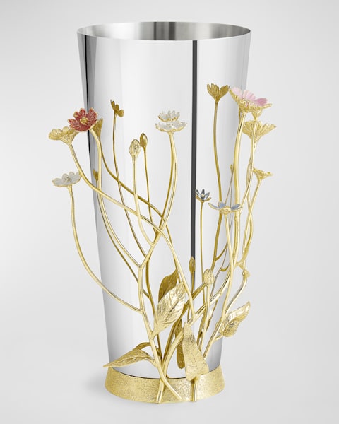 Michael Aram Wildflowers Vase, 8" | Neiman Marcus