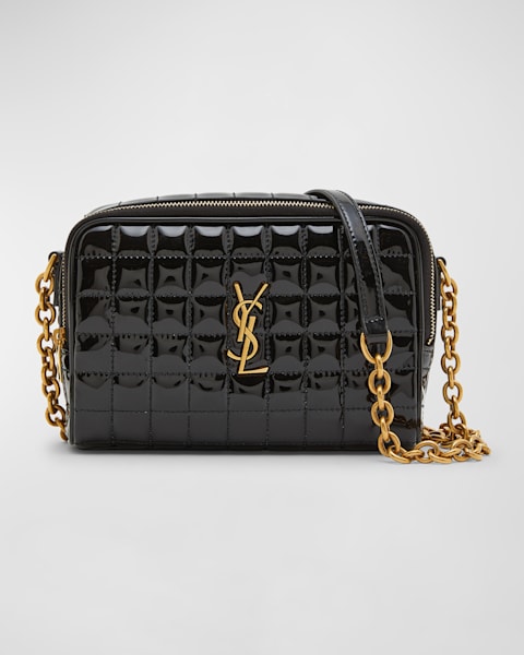 Saint Laurent Lou Medium Camera Crossbody Bag in Quilted Leather ...